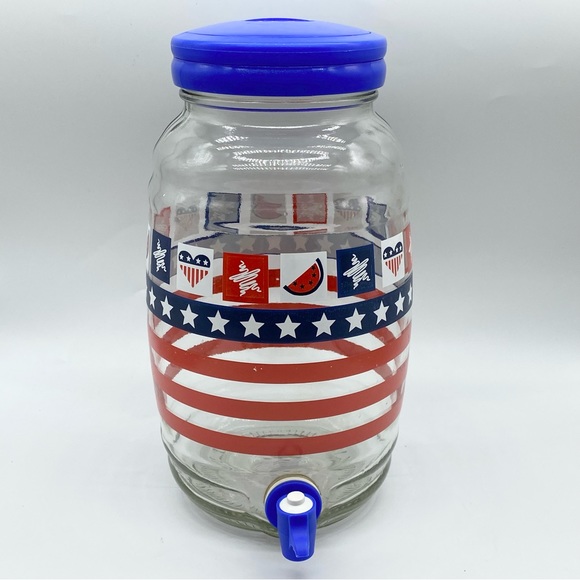 Vintage | Dining | Vintage 99s Americana Glass Tapper | Poshmark